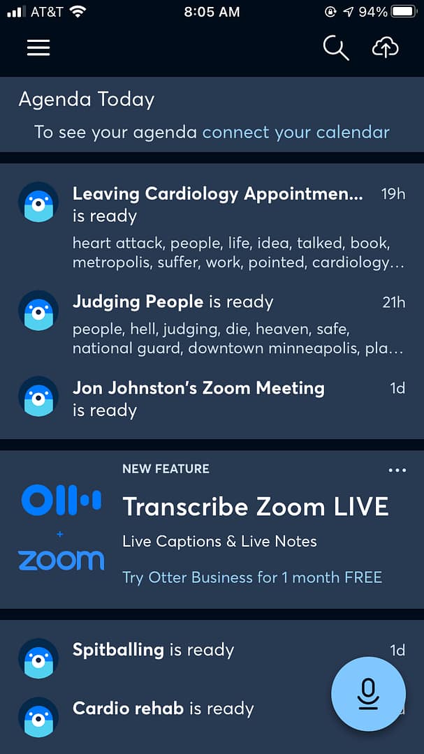 Getting Started With Voice Journaling Using Otter