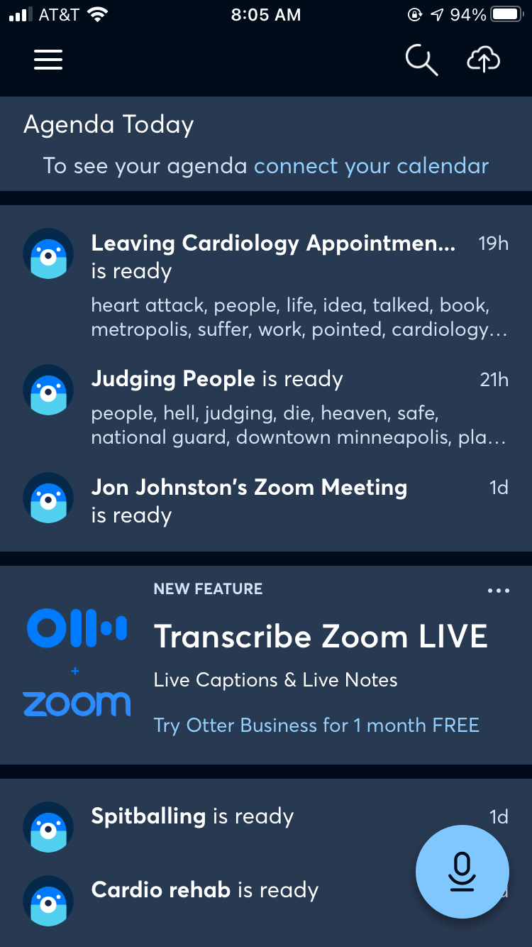 Getting Started With Voice Journaling Using Otter